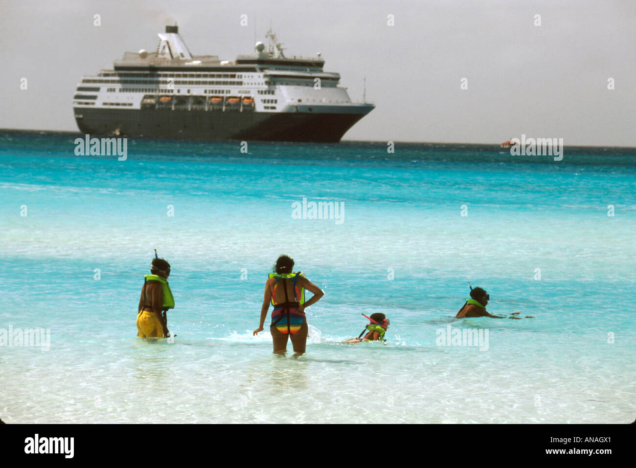 Bahamas,Îles Bahama,Atlantique Océan eau Antilles,Half Moon Cay,Holland ...