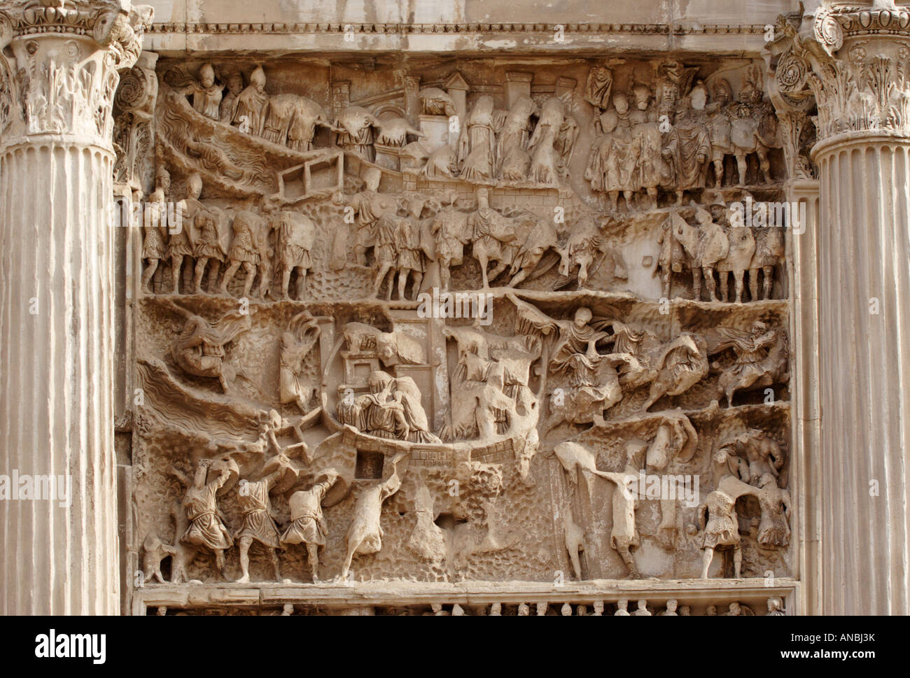Relief arch septimius severus roman Banque de photographies et d’images ...