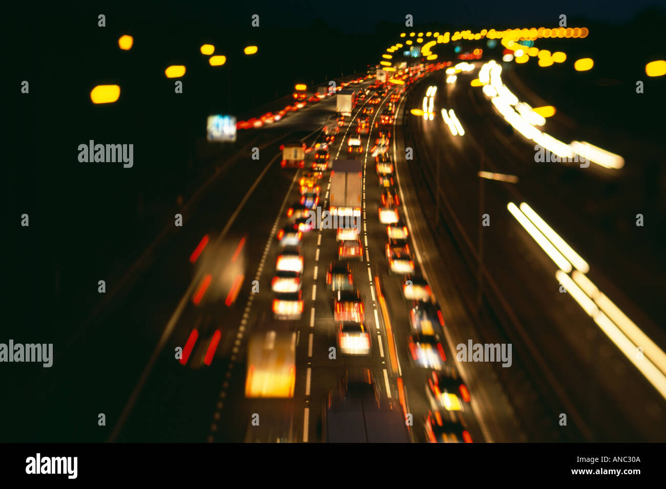 Autoroute m25 et trafic Banque de photographies et d’images à haute ...