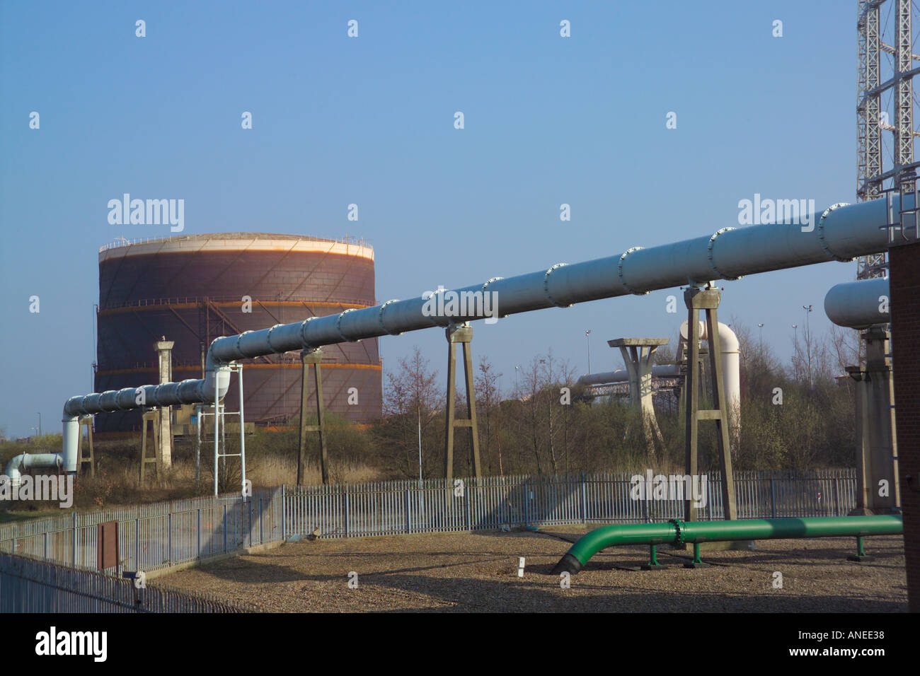 Beckton gas works Banque de photographies et d’images à haute ...