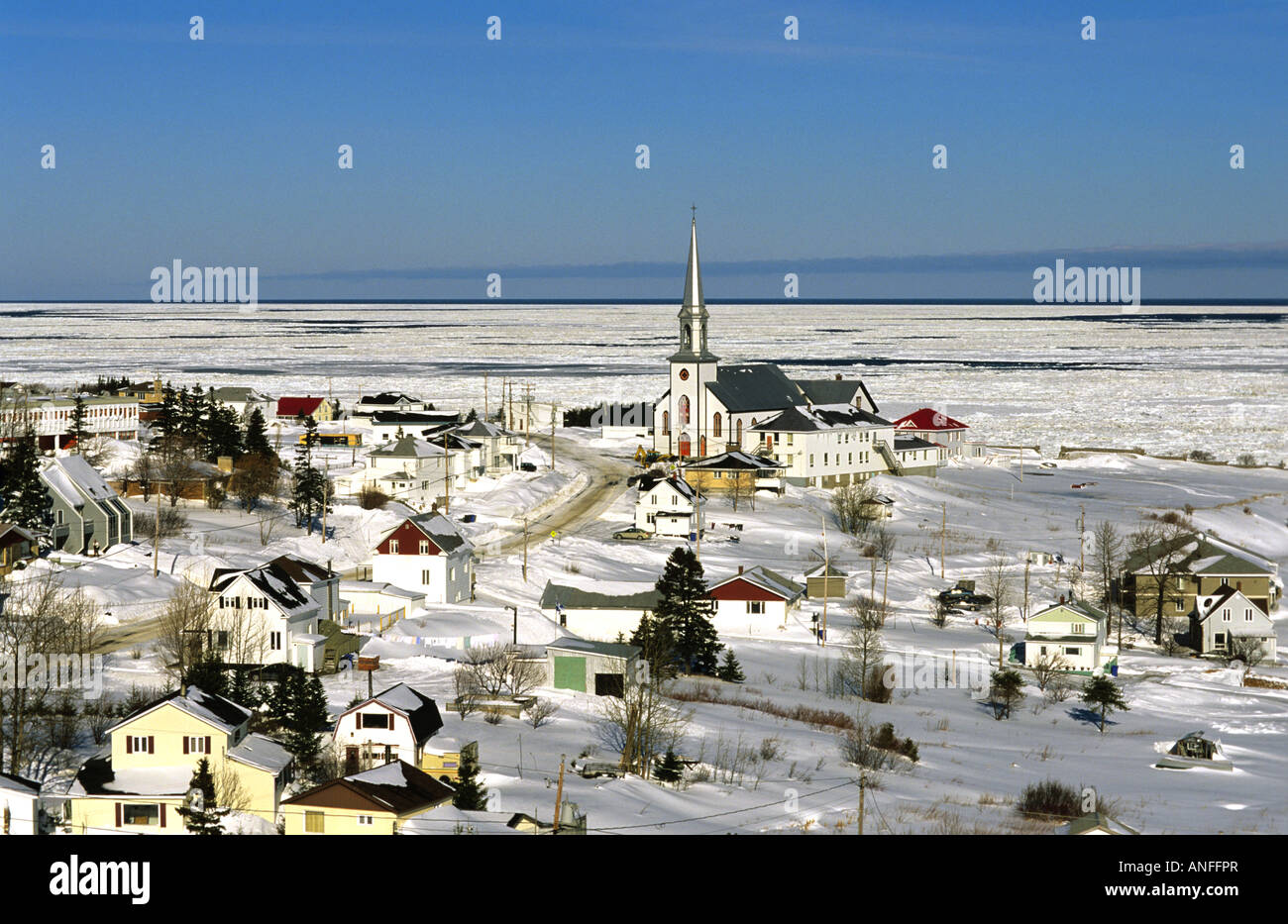 Gaspe hiver Banque de photographies et d’images à haute résolution - Alamy
