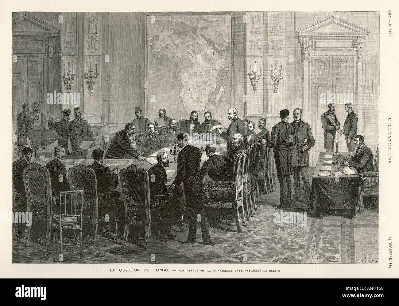 Conférence berlin 1884 Banque de photographies et d’images à haute ...