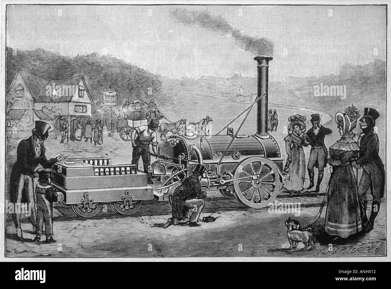 Stephensons rocket locomotive Banque de photographies et d’images à ...