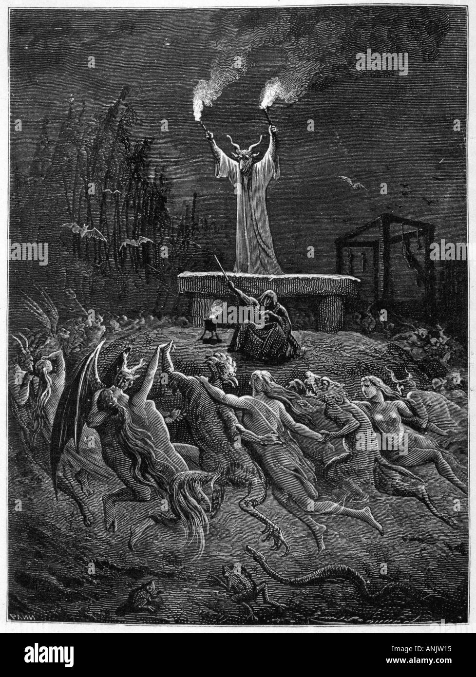 Danse de Sabbat Photo Stock - Alamy