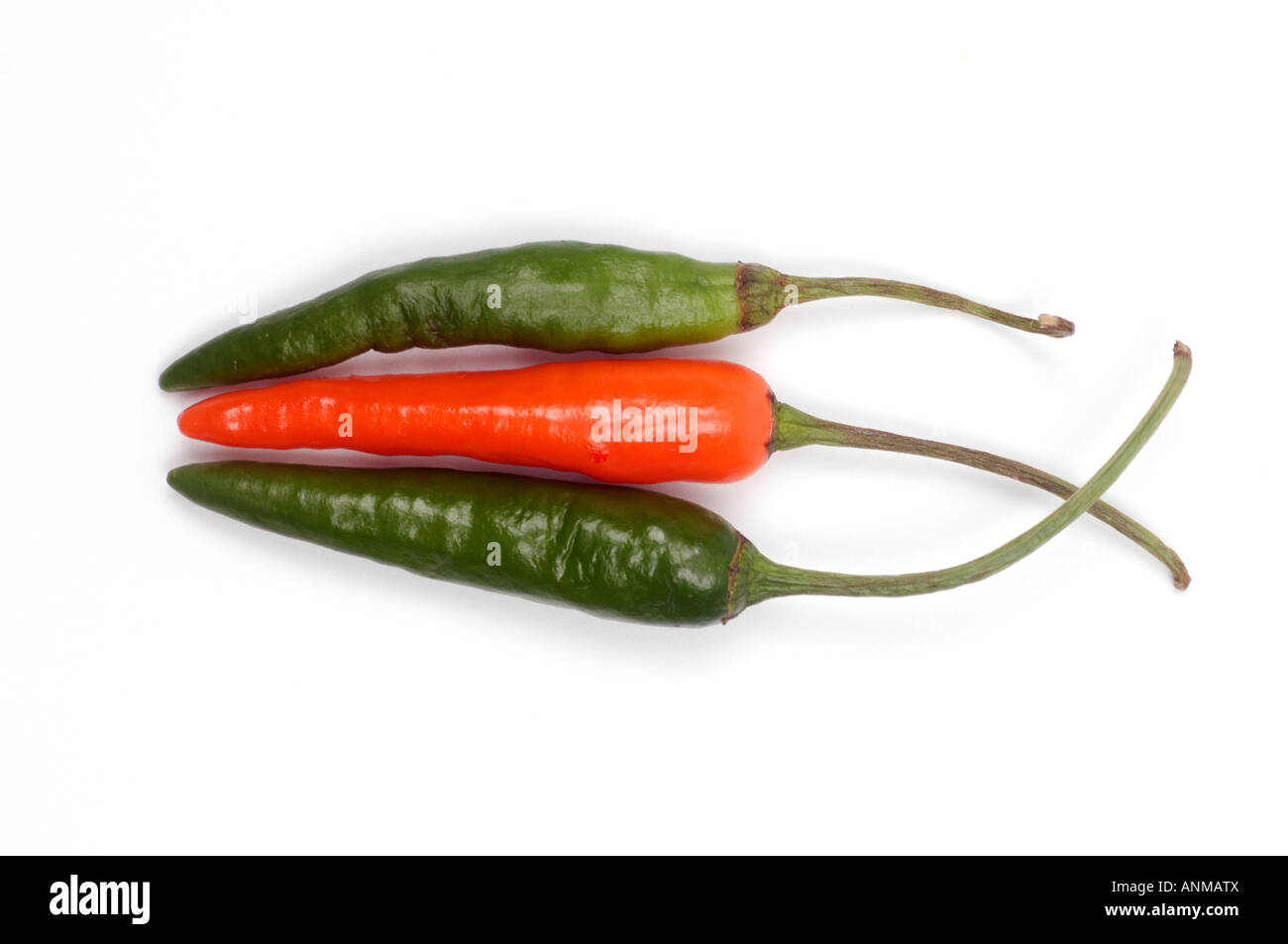 Types de piments Banque d'images détourées - Alamy