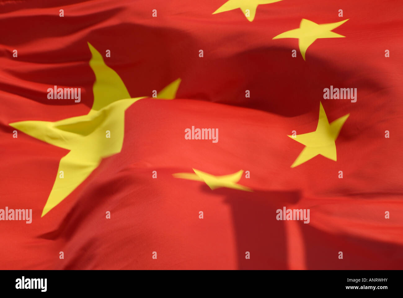 Drapeau chinois Banque de photographies et d’images à haute résolution ...