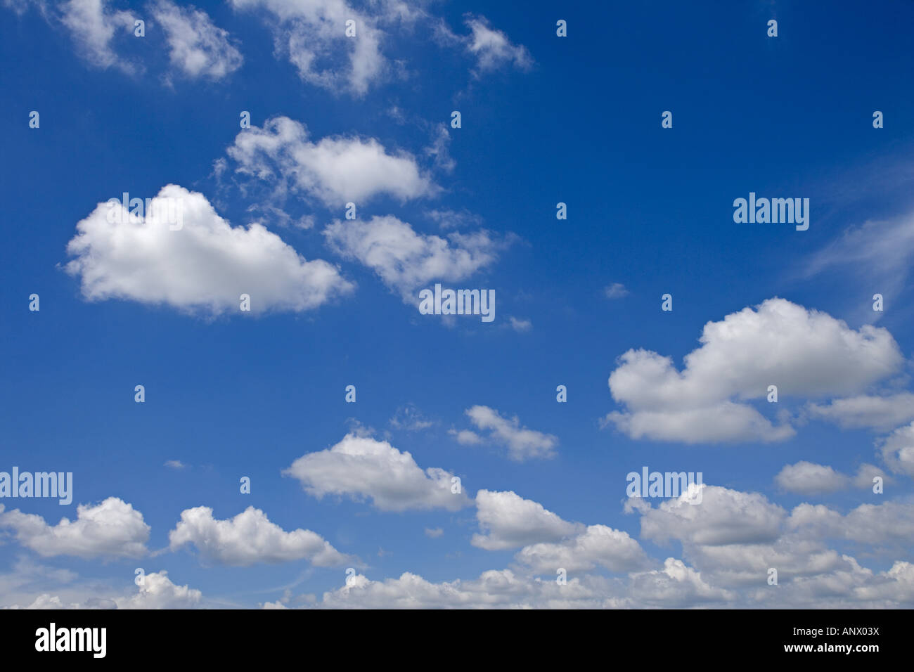 Cumulus humilis cloud Banque de photographies et d’images à haute ...