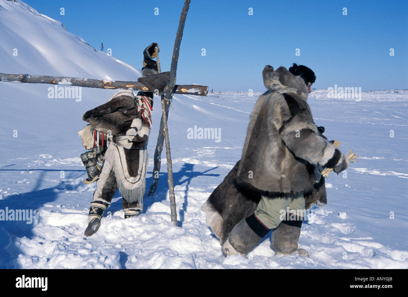 Amérique du Nord, Canada, Manitoba, Churchill. Inuit - Les peuples ...