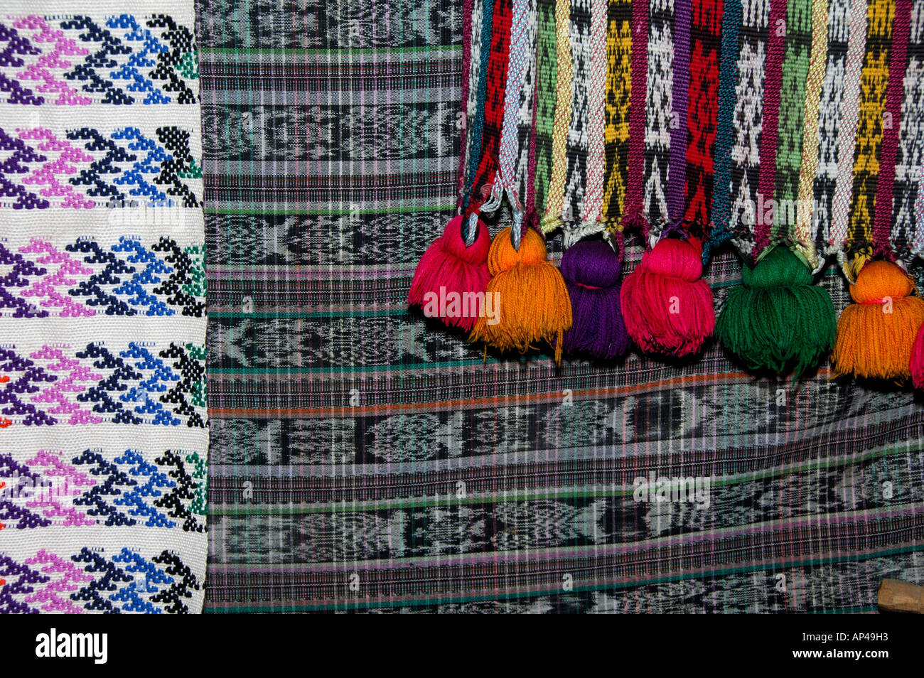 L'Amérique centrale, Guatemala, Antigua, Musée du Textile, aka Casa del ...