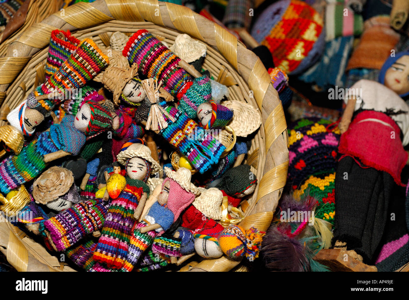 L'Amérique centrale, Guatemala, Antigua, Musée du Textile, aka Casa del ...