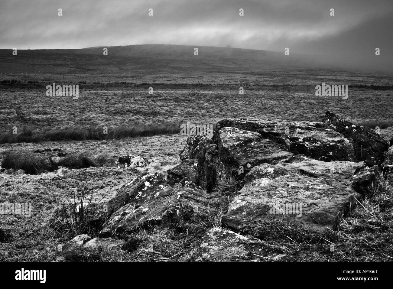Mur de hadrians pays Banque d'images noir et blanc - Alamy