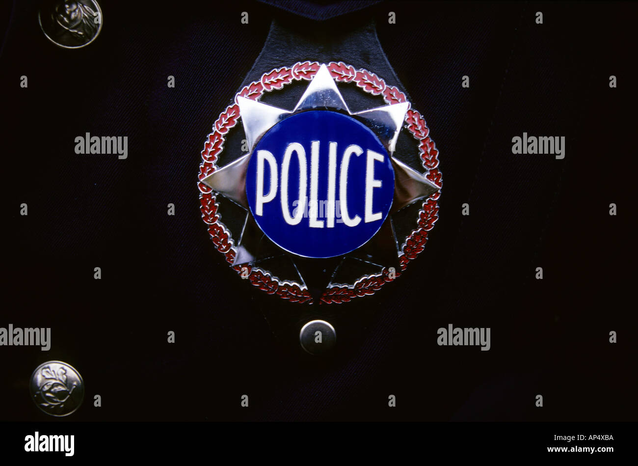 French police badge Banque de photographies et d’images à haute ...