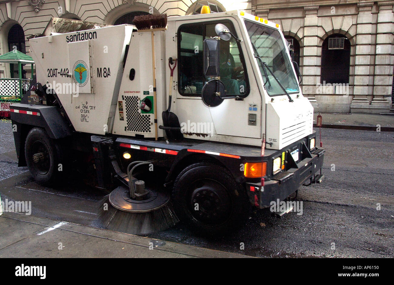 Camion Balayeuse Banque d'image et photos - Alamy