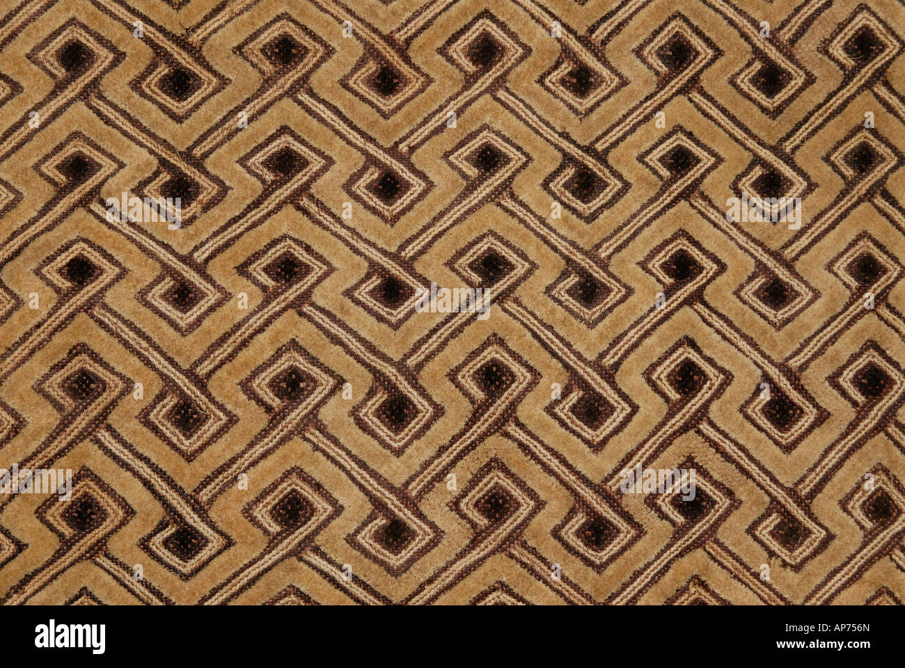 Textile raphia tissé à partir de la République démocratique du Congo ...