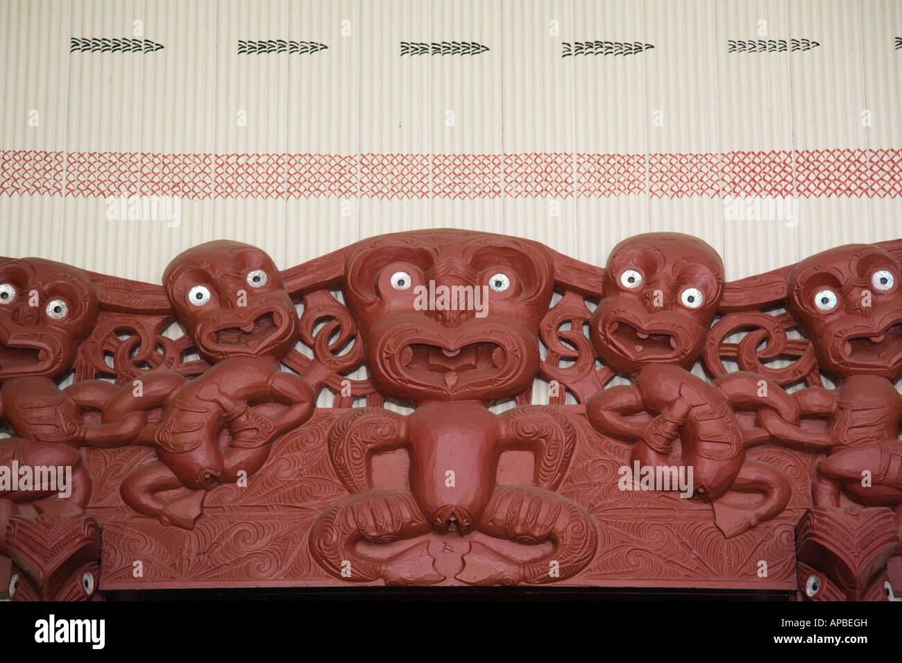 Traditional maori design pattern on Banque de photographies et d’images ...