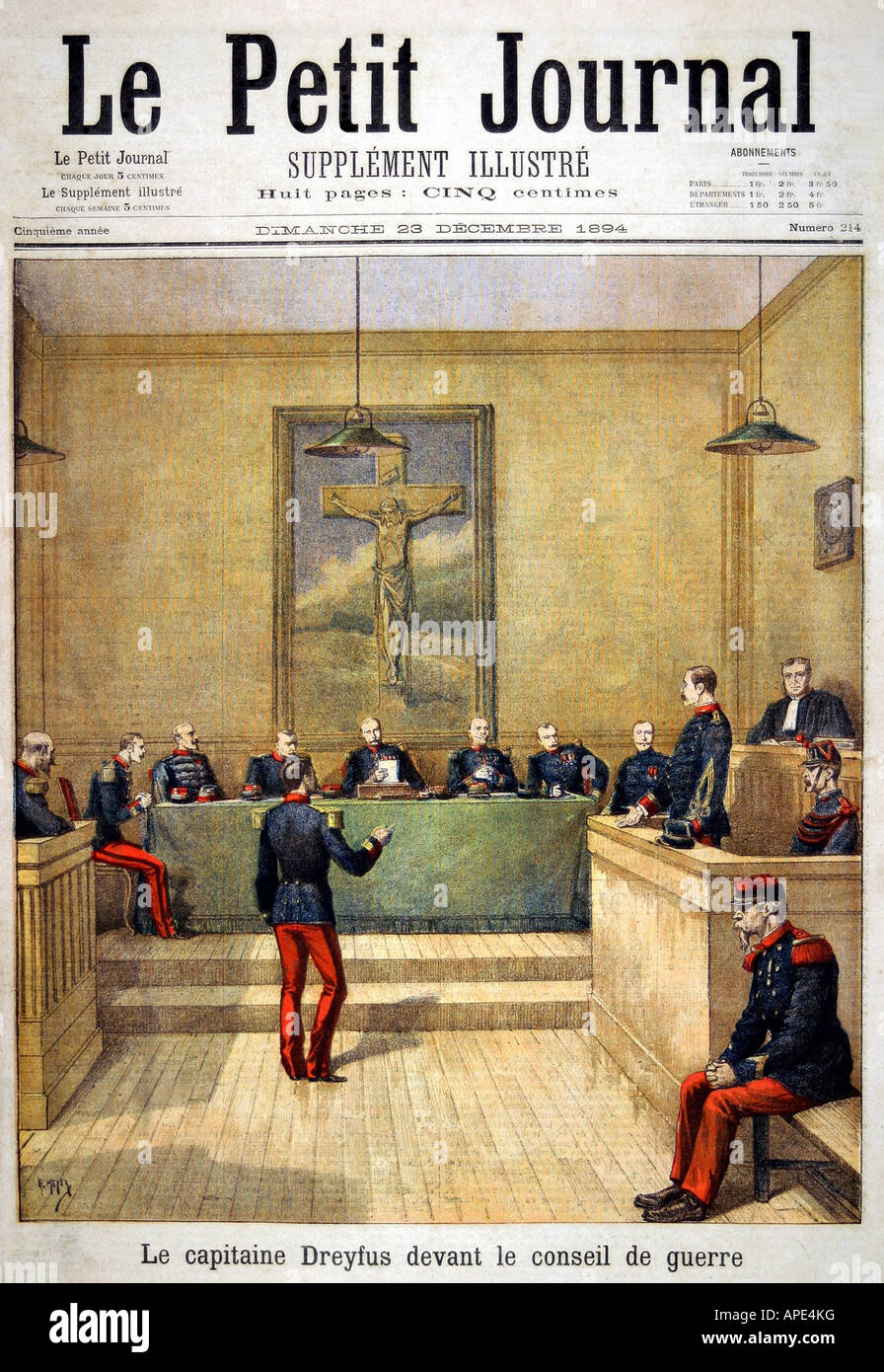 Affaire dreyfus tribunal Banque de photographies et d’images à haute ...