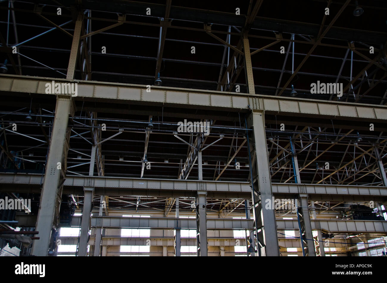 Structure de poutre en acier Banque de photographies et d’images à ...