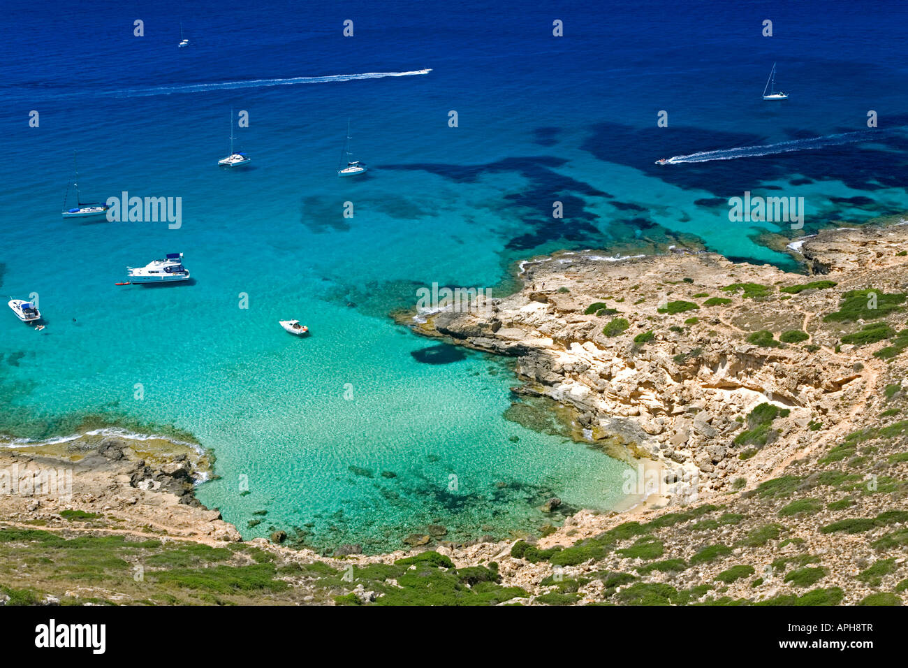 Cala vella beach mallorca island Banque de photographies et d’images à ...