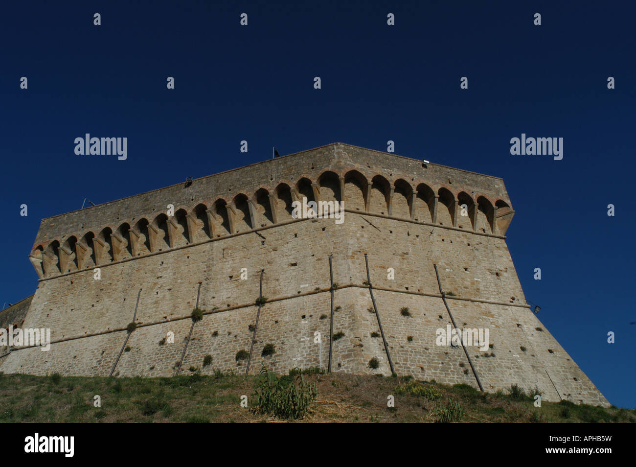 Volterra castle Banque de photographies et d’images à haute résolution ...
