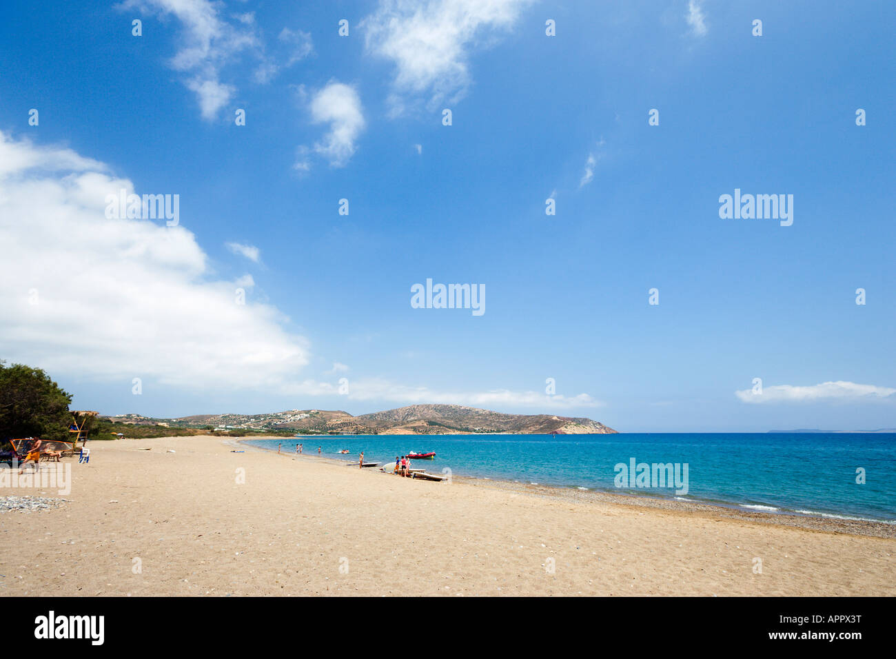 Plage de kouremenos Banque de photographies et d’images à haute ...