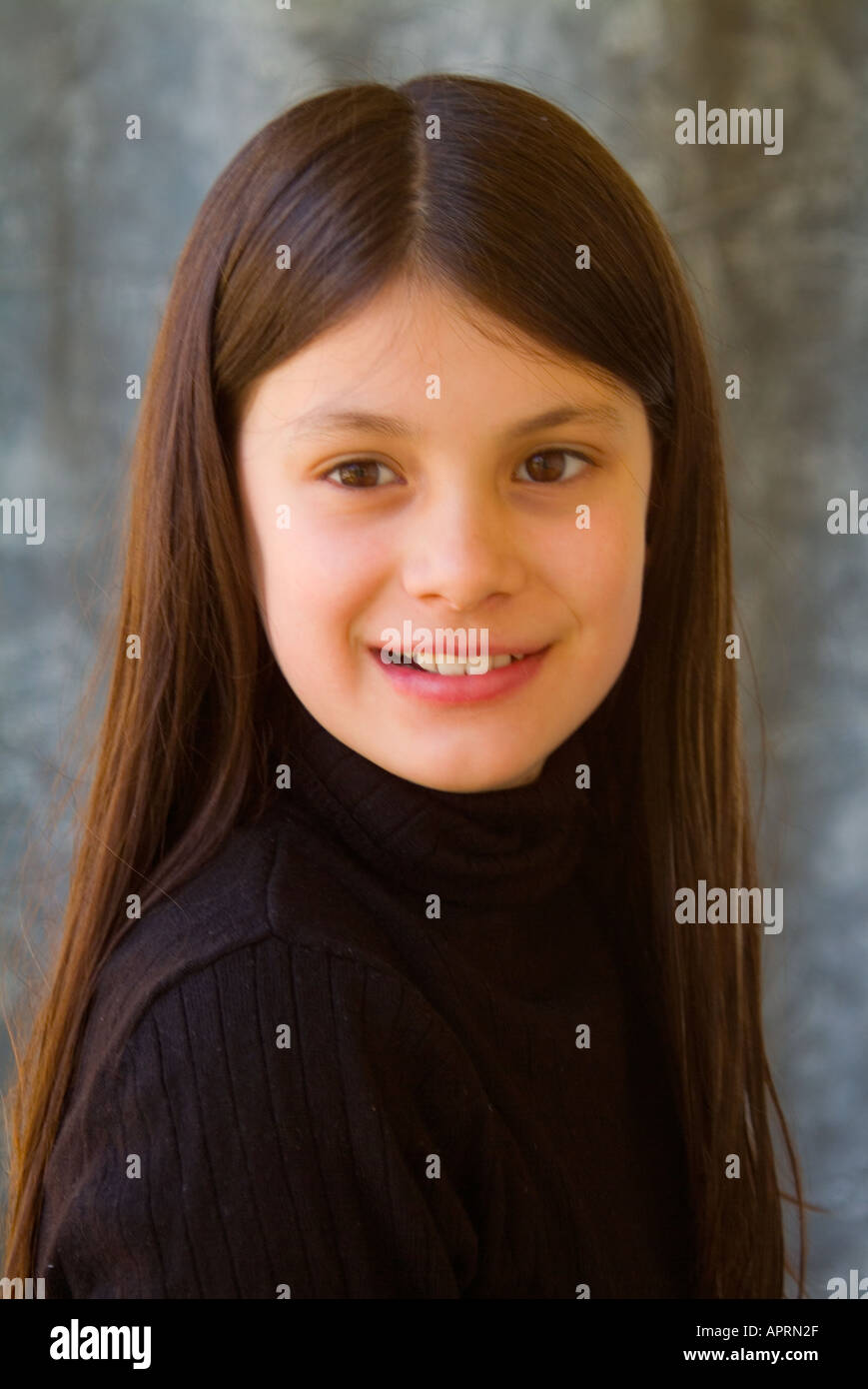 Niñas de 9 años Banque de photographies et d’images à haute résolution ...