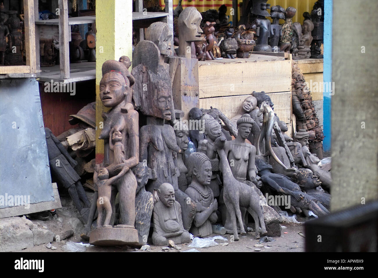 Market kinshasa democratic republic congo Banque de photographies et d ...