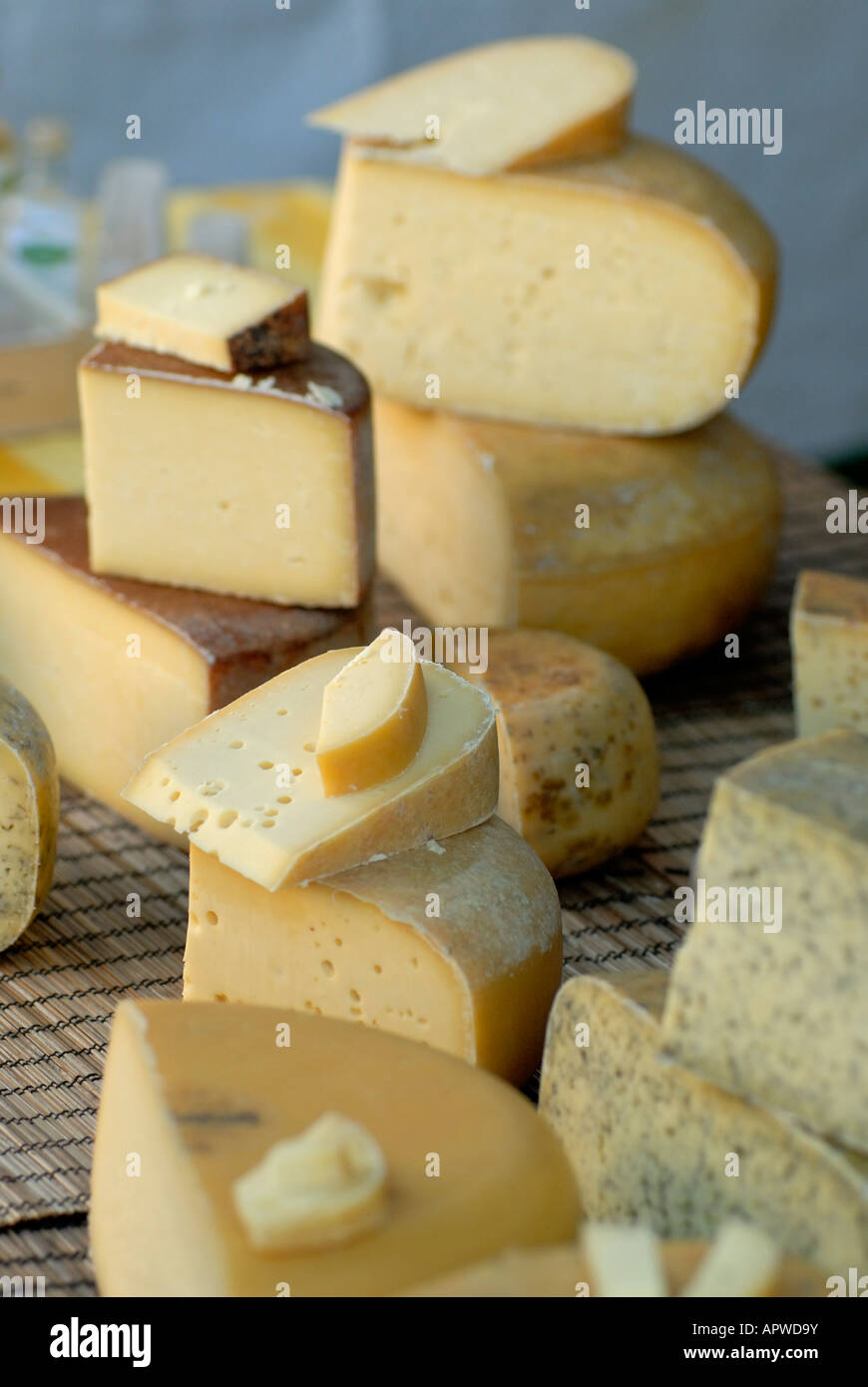 Cheese selection Banque de photographies et d’images à haute résolution ...