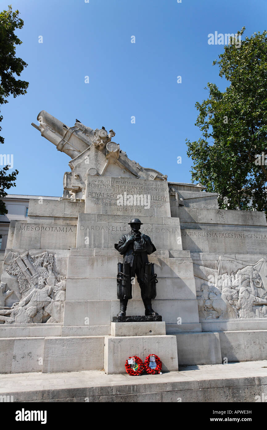 L'Artillerie royale War Memorial par Charles Sargeant Jagger et Lionel ...