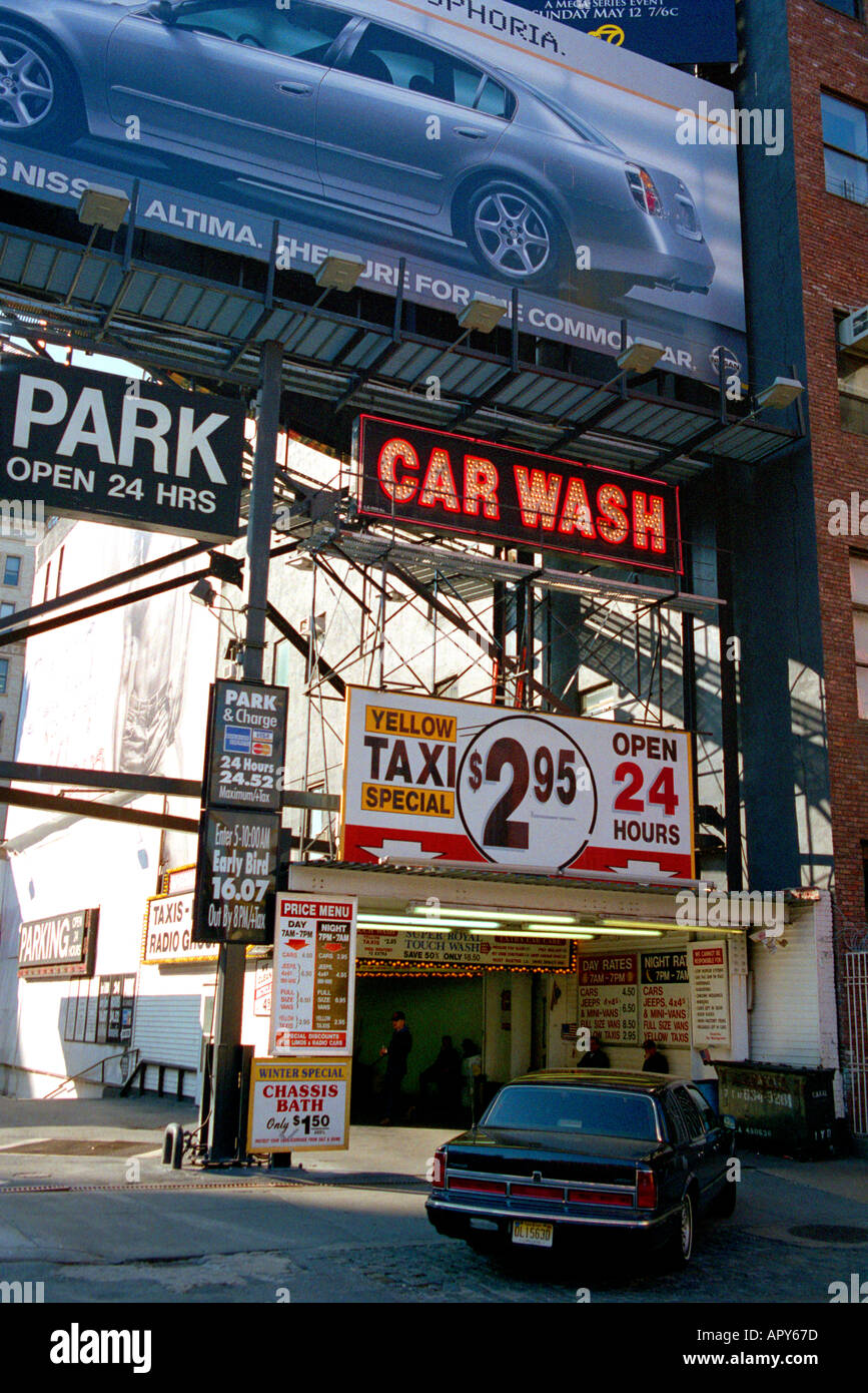 Garage advertisements Banque de photographies et d’images à haute ...