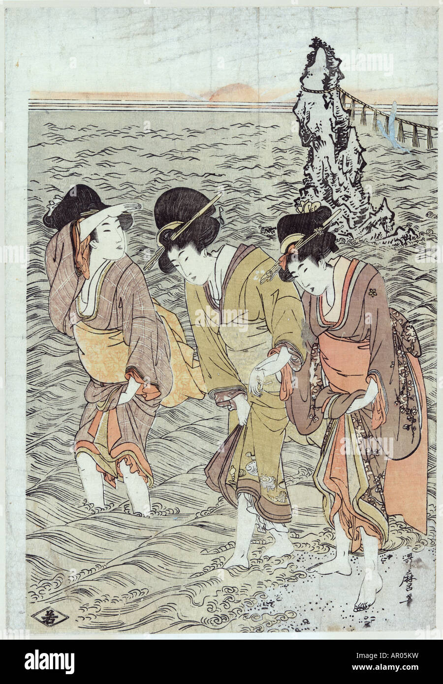 Japanese women 1700s Banque de photographies et d’images à haute ...