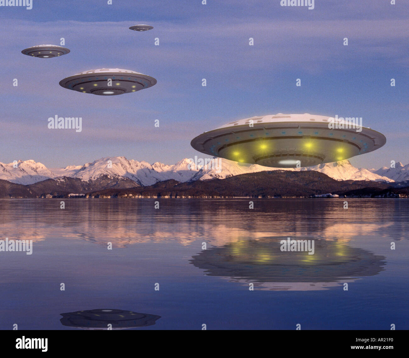 Témoin d'atterrissage ovni Banque de photographies et d’images à haute ...