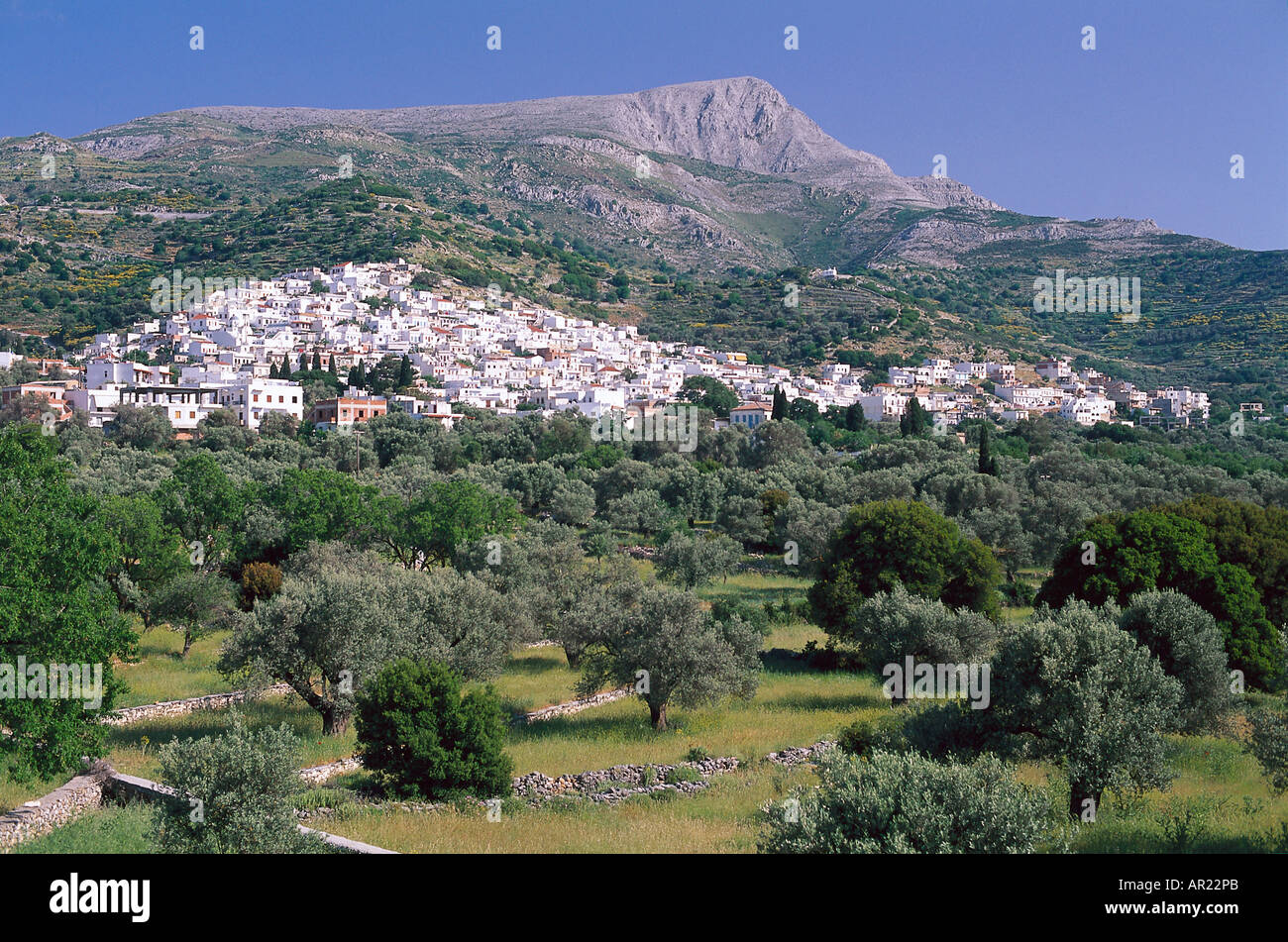 Village de filoti Banque de photographies et d’images à haute ...