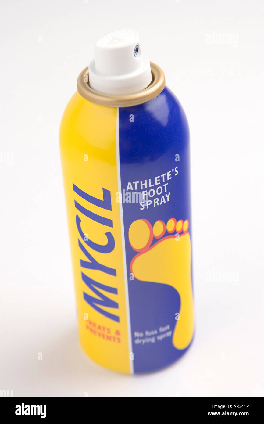 Mycil aérosol de l'onguent de pied d'athlètes pour traitement Photo ...