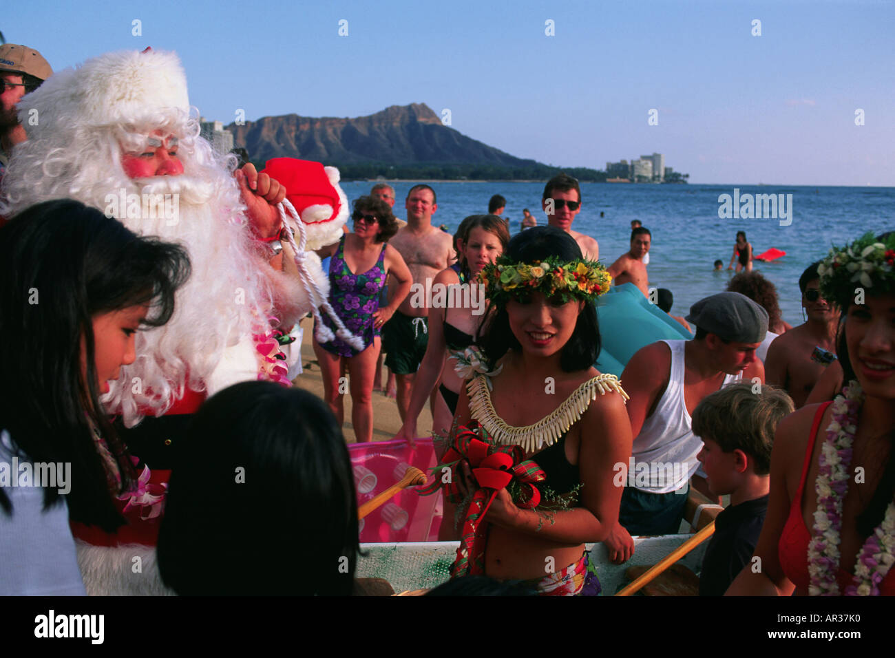 Noël à hawaii Banque de photographies et d’images à haute résolution ...