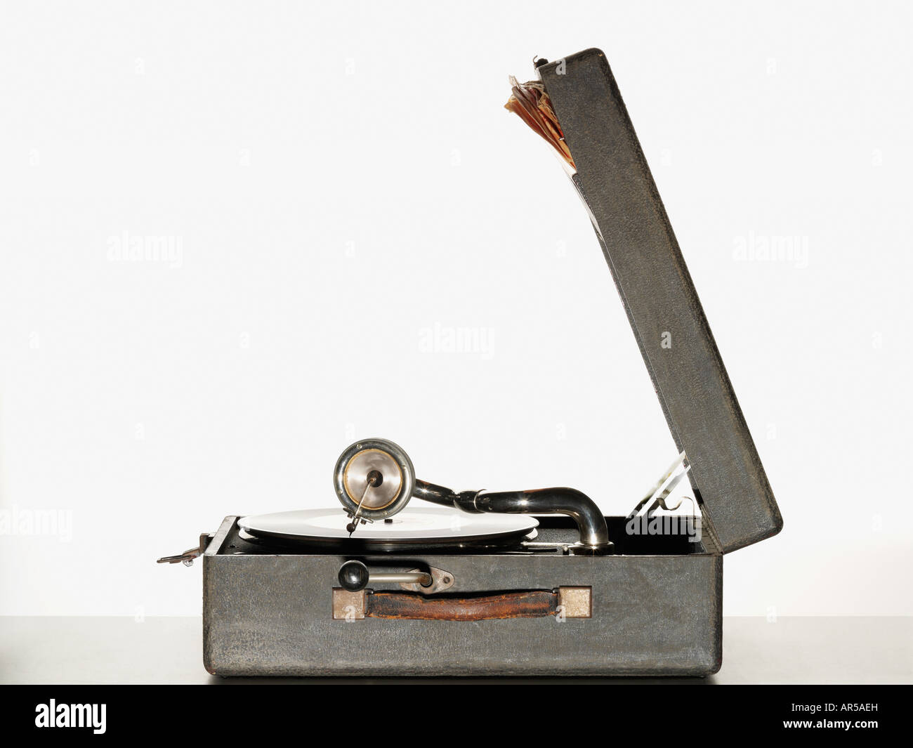 Vintage record player Banque de photographies et d’images à haute ...