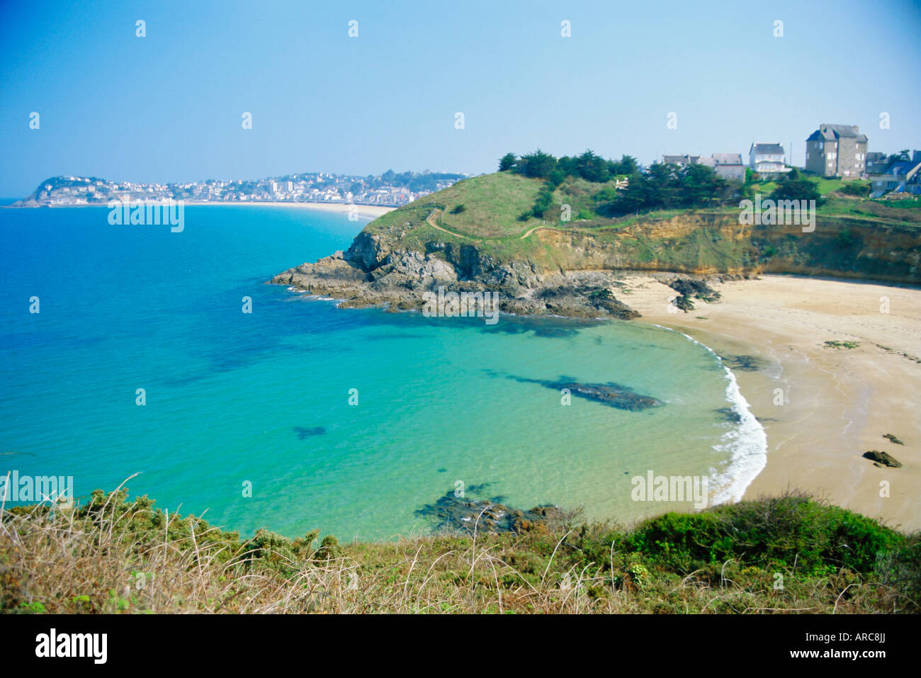 Le Val-Andre, Côte d'Emeraude, Cotes d'Armor, Bretagne, France, Europe ...
