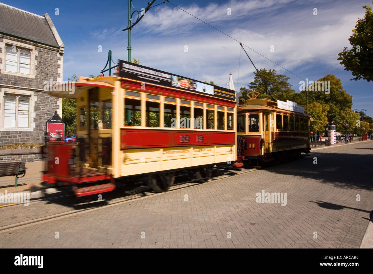 Tramway de christchurch Banque de photographies et d’images à haute ...