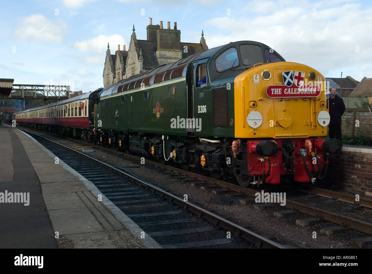Class 40 diesel locomotive Banque de photographies et d’images à haute ...