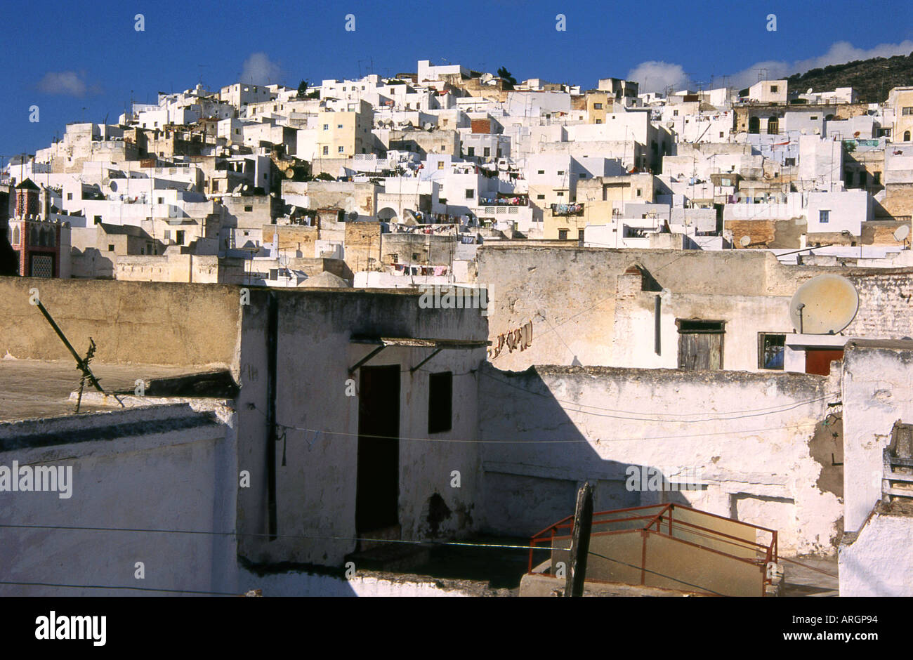 La médina de Tétouan, Vieille Ville Tangier-Tétouan Tetuan Maroc du ...