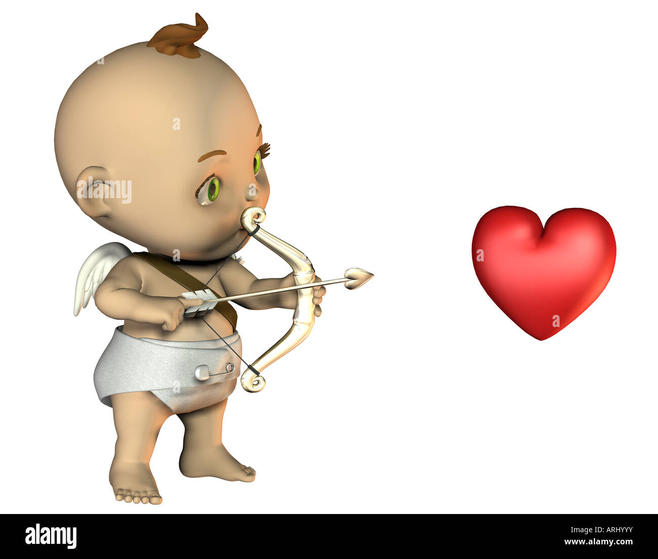Bébé cupidon dessin animé Banque de photographies et d’images à haute ...