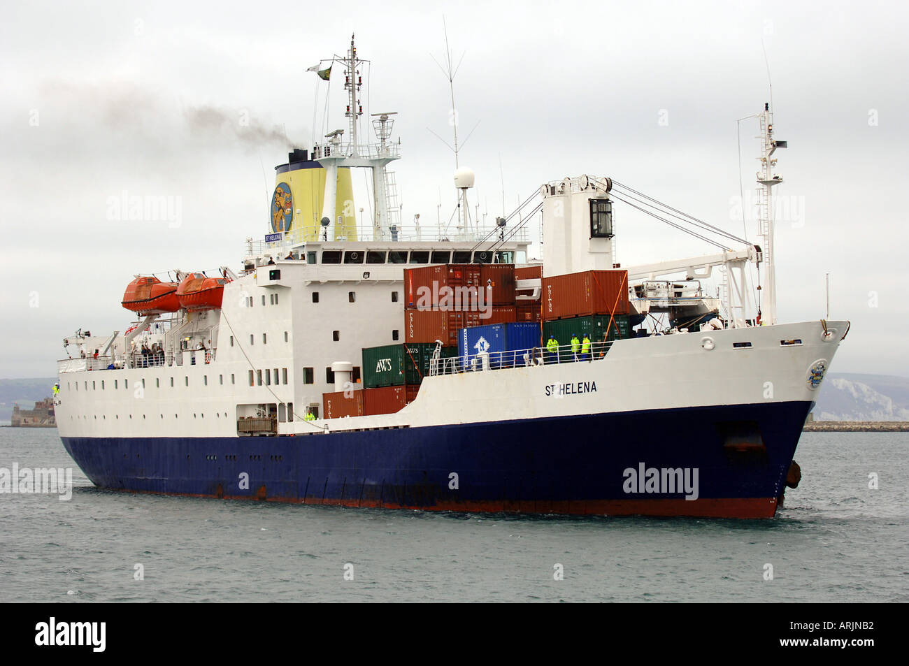 Royal Mail Ship RMS St Helena Le dernier qui opère désormais entre la ...