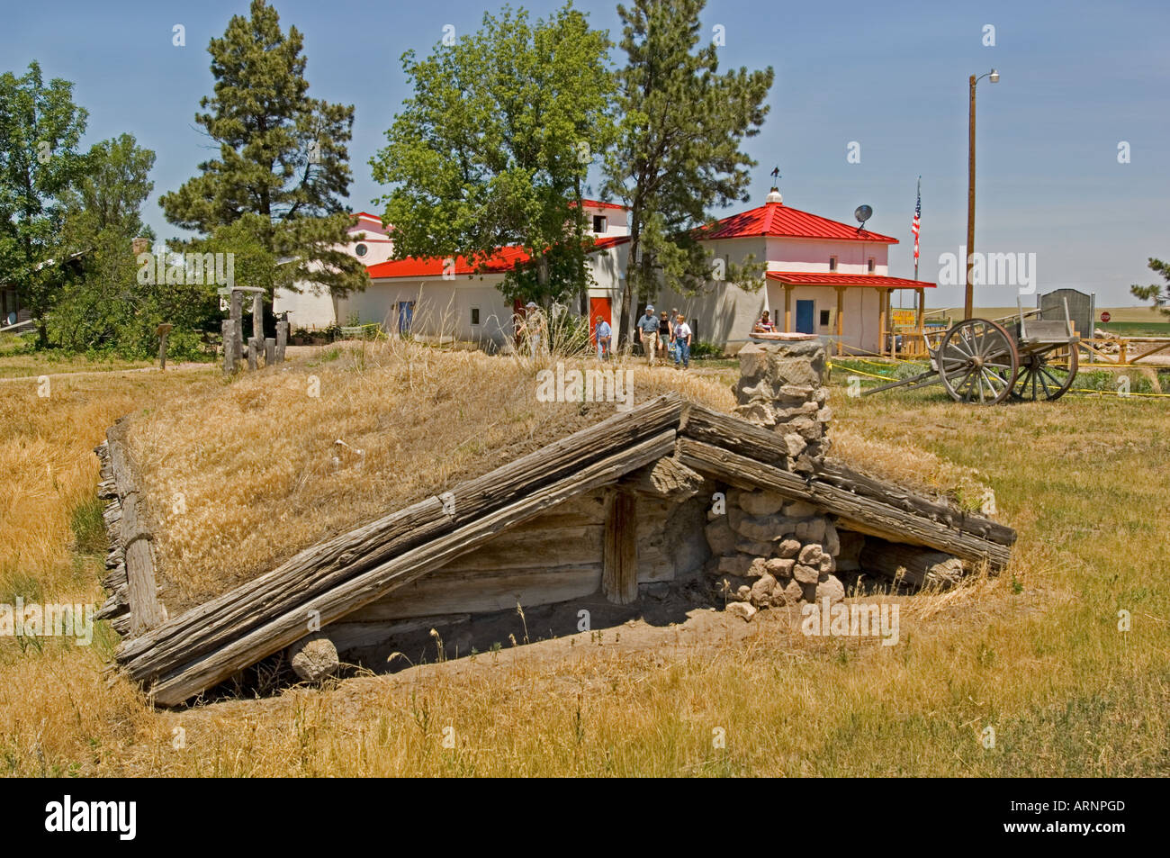 Poste de traite des fourrures Banque de photographies et d’images à ...