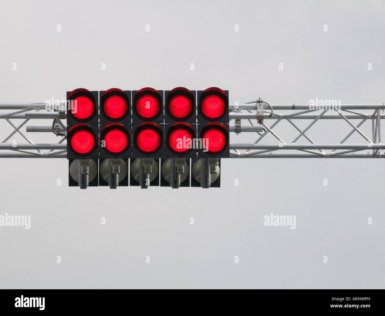 Feux de départ de course de Formule 1 Photo Stock - Alamy