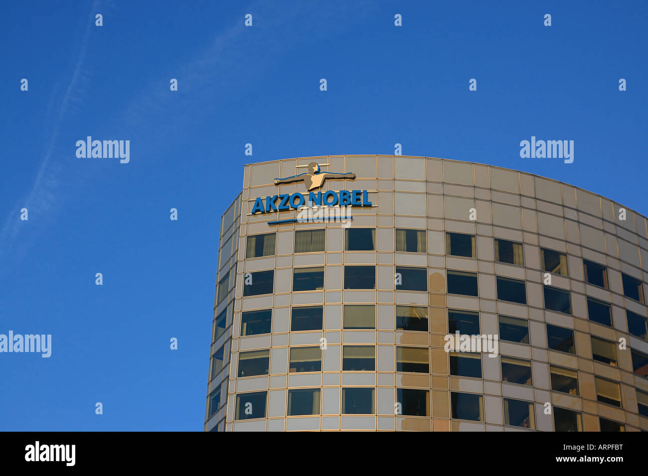 Siège social de l'entreprise Akzo Nobel, Amsterdam, Pays-Bas Photo ...