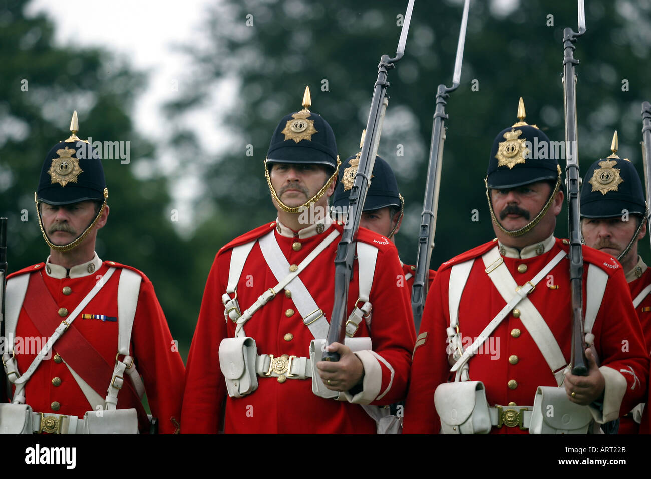 British redcoats Banque de photographies et d’images à haute résolution ...