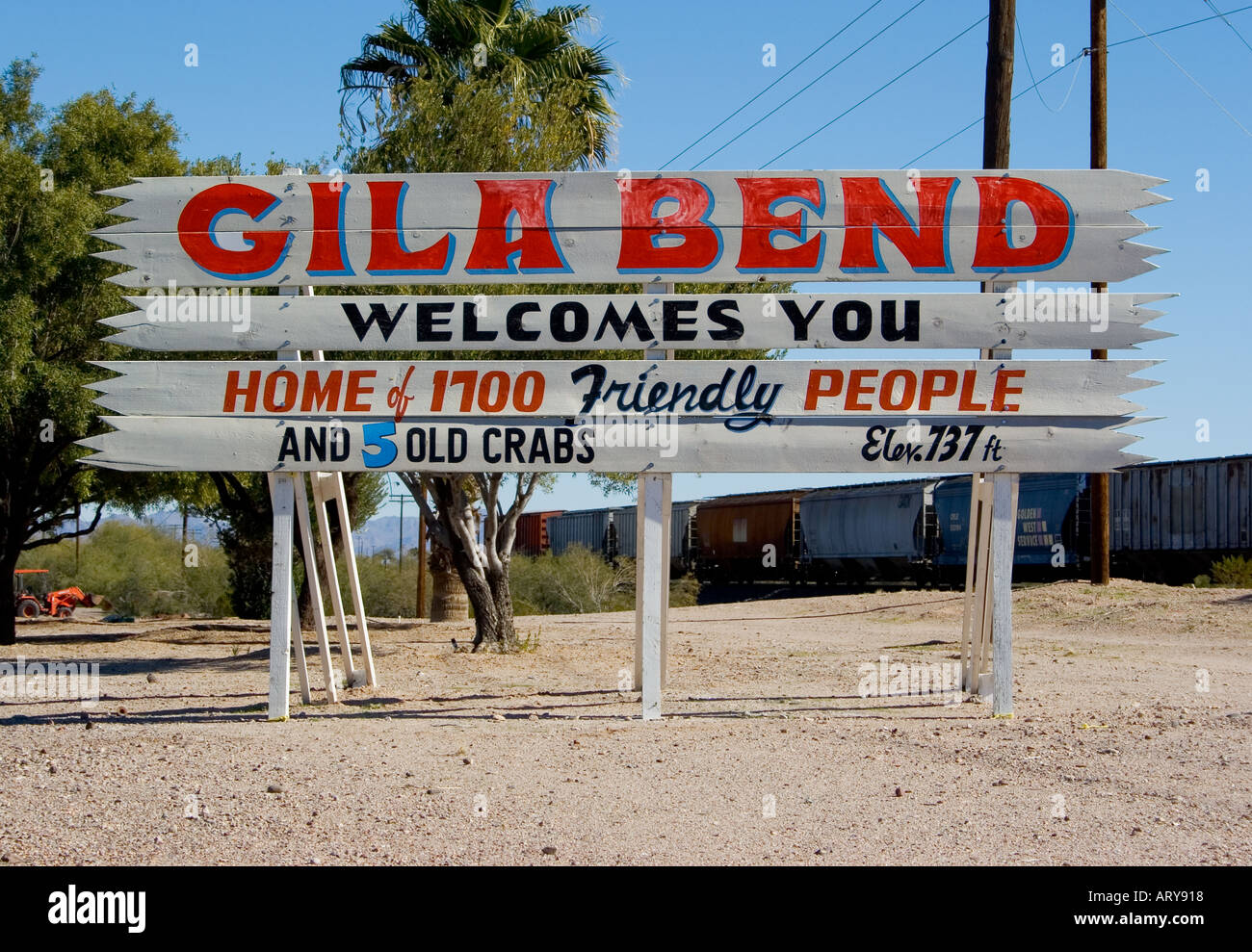 Gila bend Banque de photographies et d’images à haute résolution - Alamy