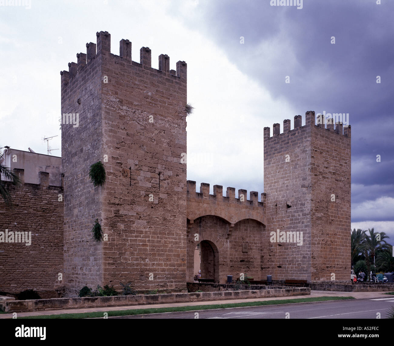 Fort walls alcudia mallorca spain Banque de photographies et d’images à ...