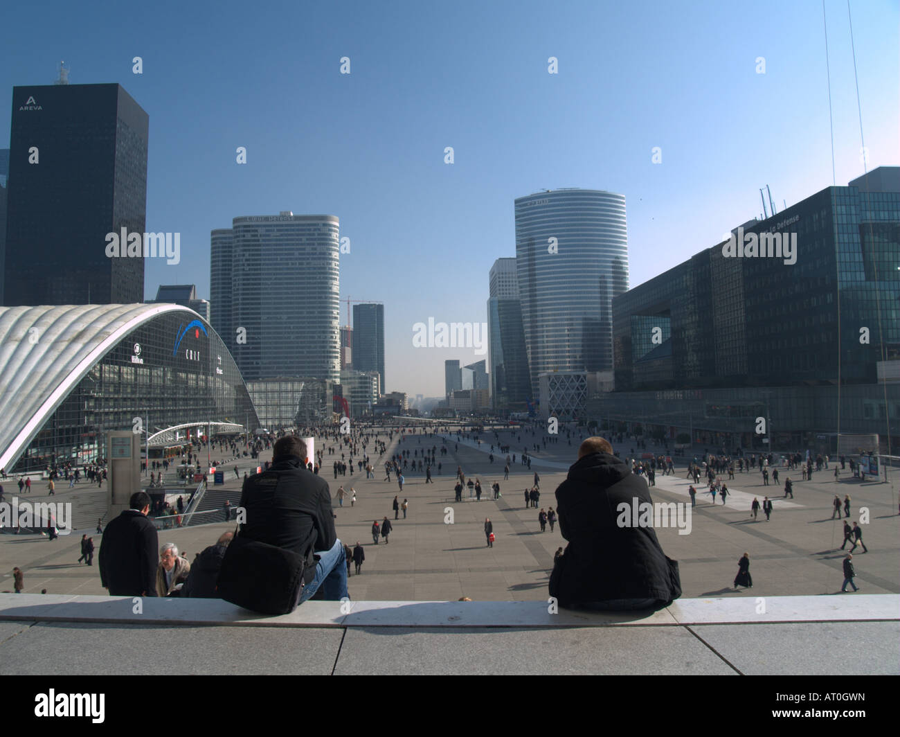 Esplanade La Défense Banque d'image et photos - Alamy