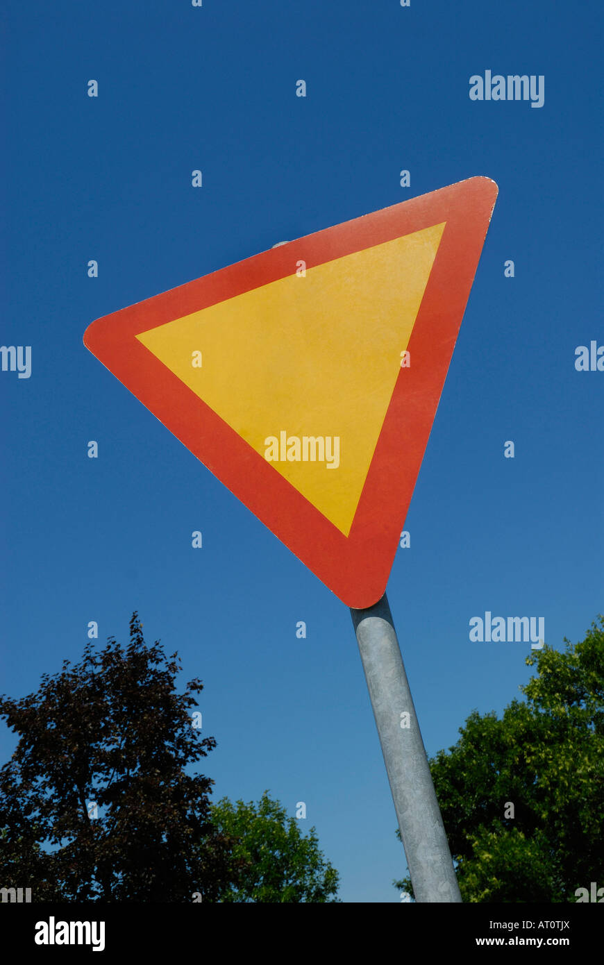 Symbole DU TRIANGLE DE SIGNALISATION Photo Stock - Alamy