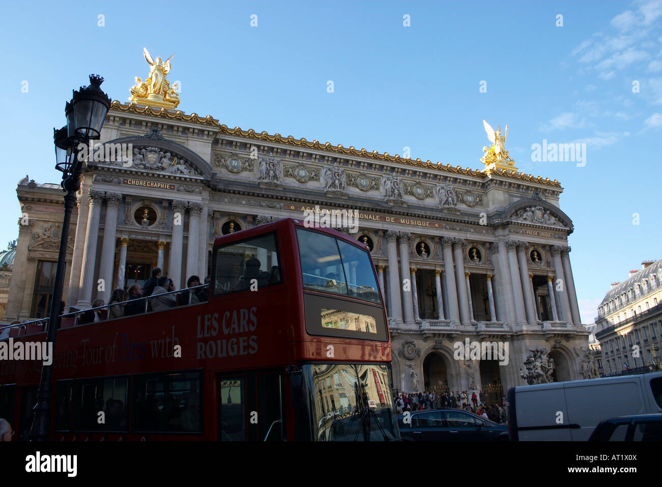 Opera house opéra garnier sight garnier Banque de photographies et d ...